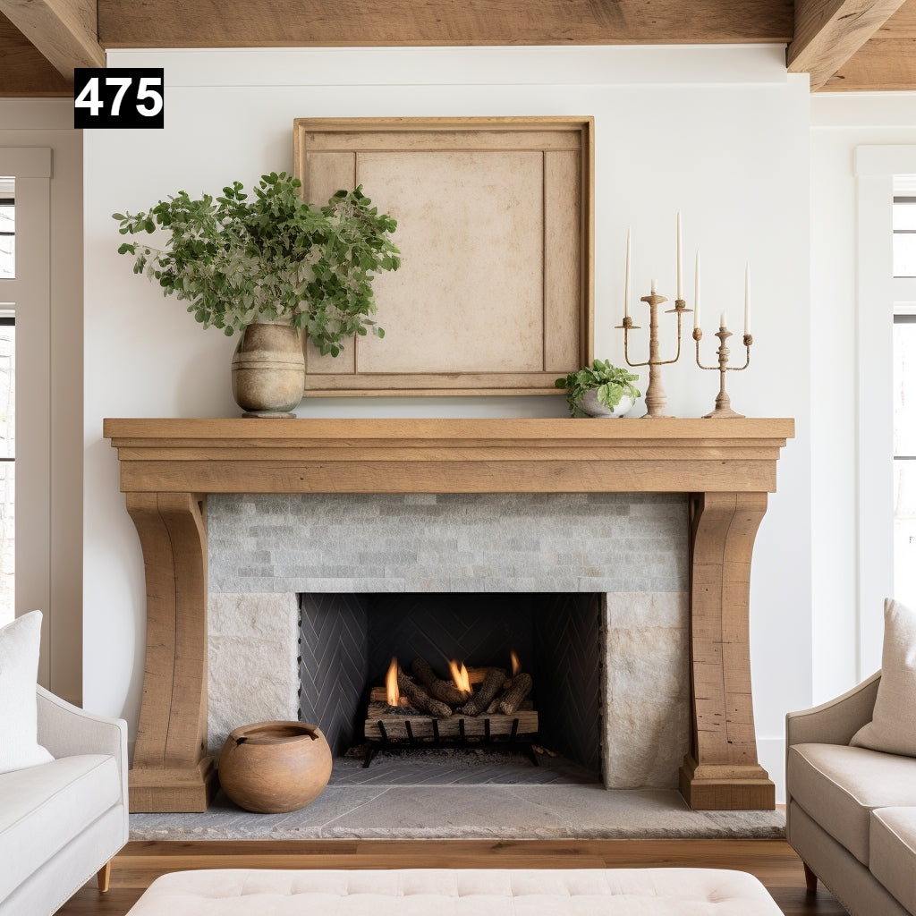 Full Mantels with Wooden Legs – Anthony Shields & Sons